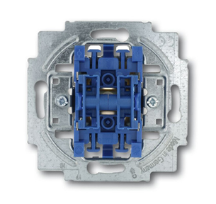 sokkel inbouw serieschakelaar 2x1 polig | Inbouwdelen ...