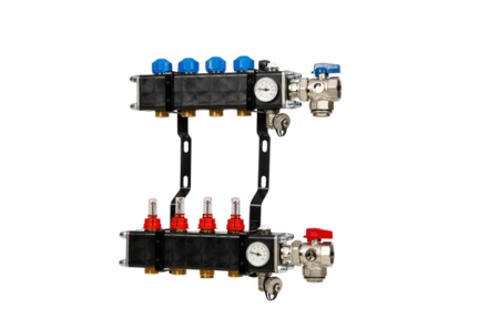 open composiet vloerverwarming verdeler | Verdelers | Vloerverwarming ...