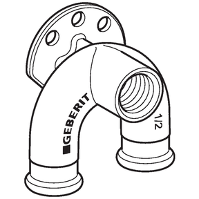 pers U-muurplaat | Persfittingen | Fittingen | Installatiemateriaal ...