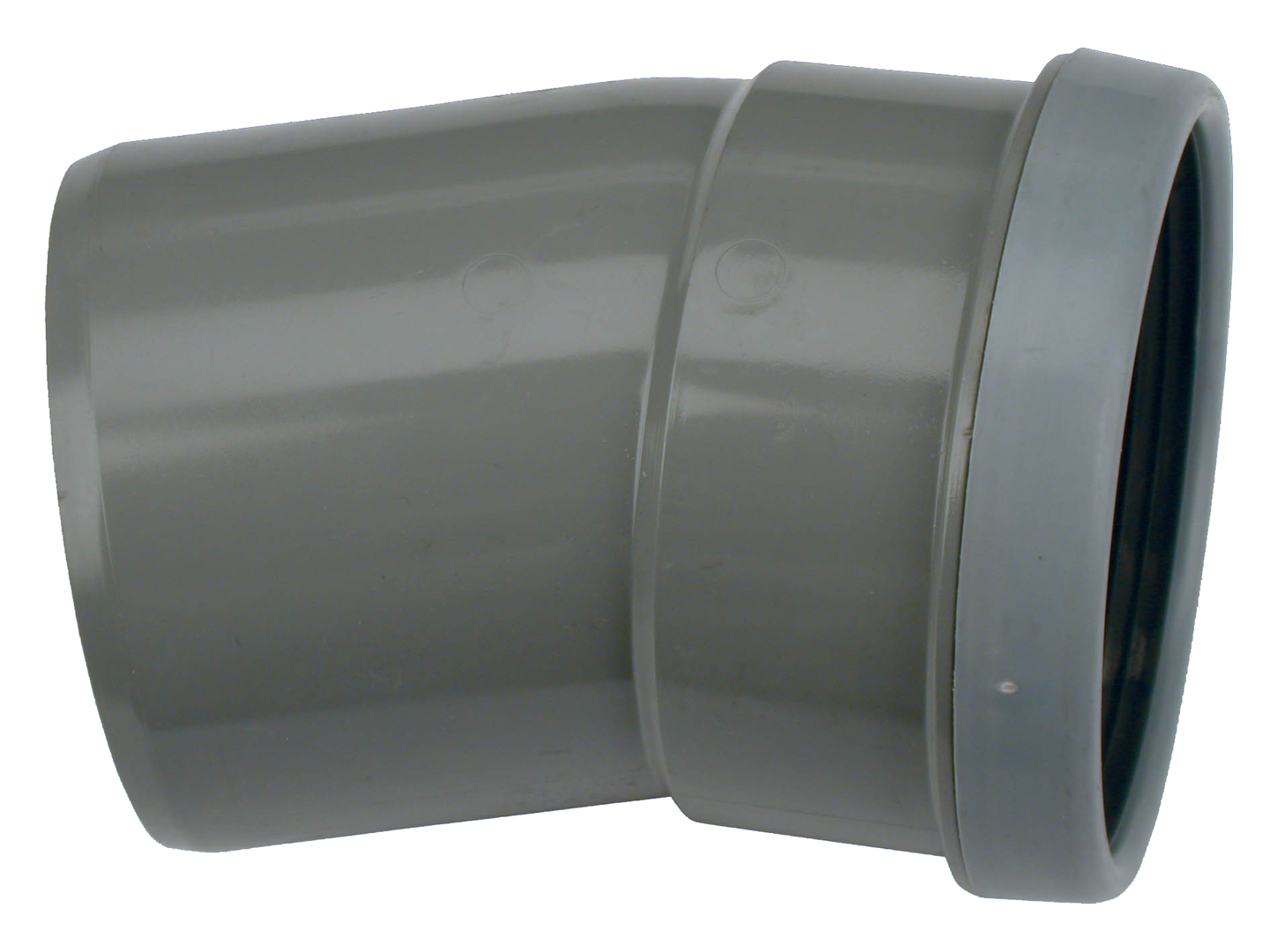 PVC manchet bocht 15° | PVC hulpstukken | Afvoermaterialen ...