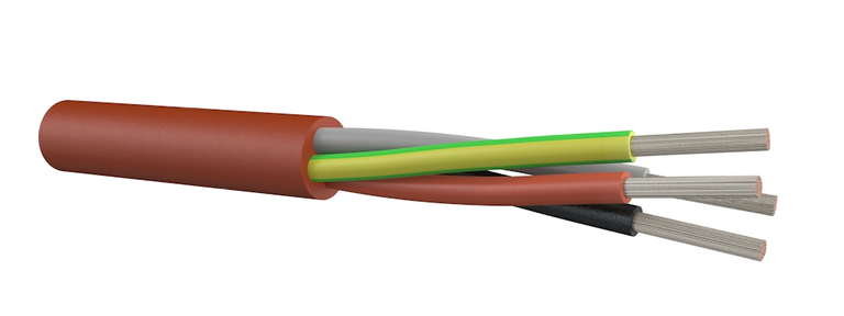 siliconerubber mantelleiding SIHF 3G1 mm² | Aansluitsnoer | Draad en ...