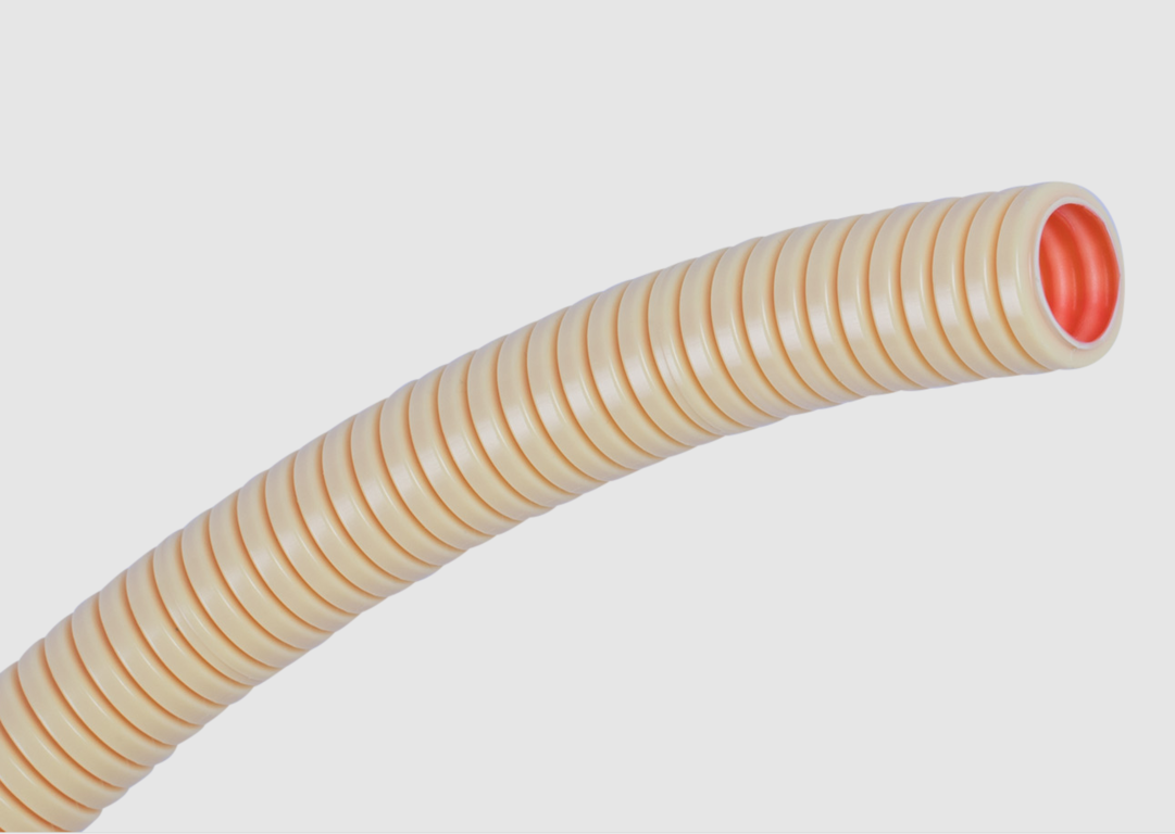 elektrabuis PVC flexibel low friction coating | Flexibele buis ...