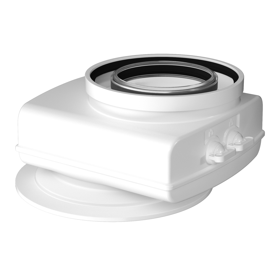 concentrische RGA adapter | Rookgas materiaal | CV toebehoren ...